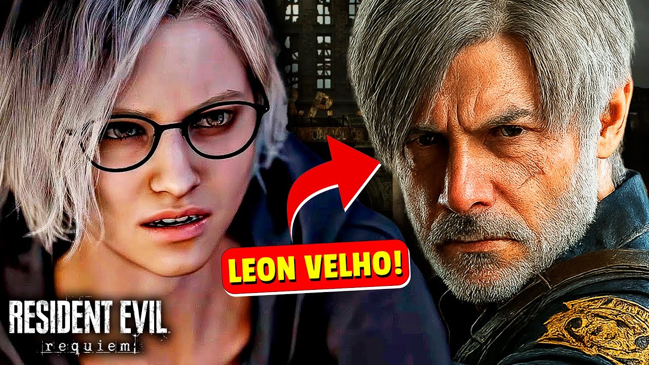 LEON VELHO, MUITAS ARMAS E MAIS! | RESIDENT EVIL 9 REQUIEM - YouTube