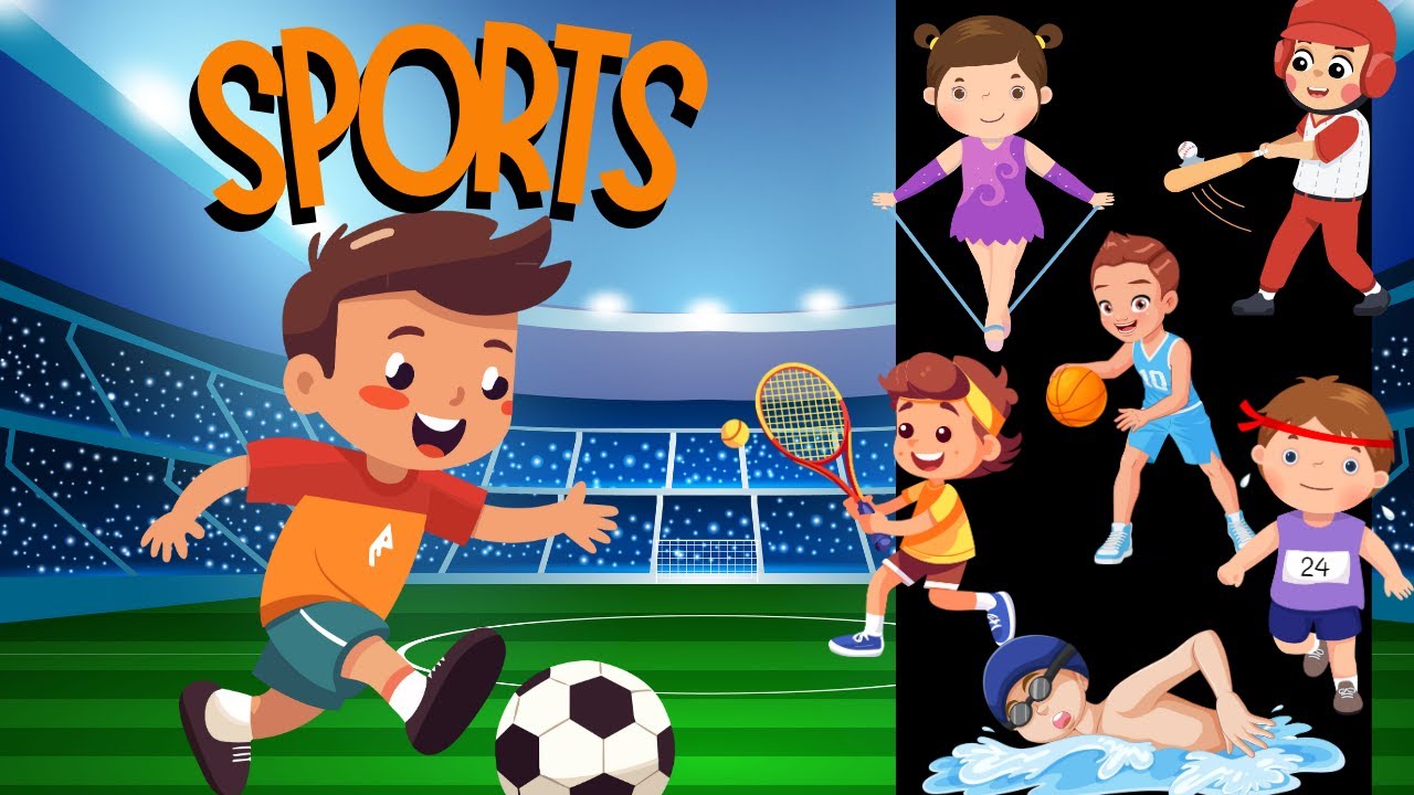SPORTS | LEARNING VIDEOS FOR KIDS | Learn about different SPORTS - YouTube