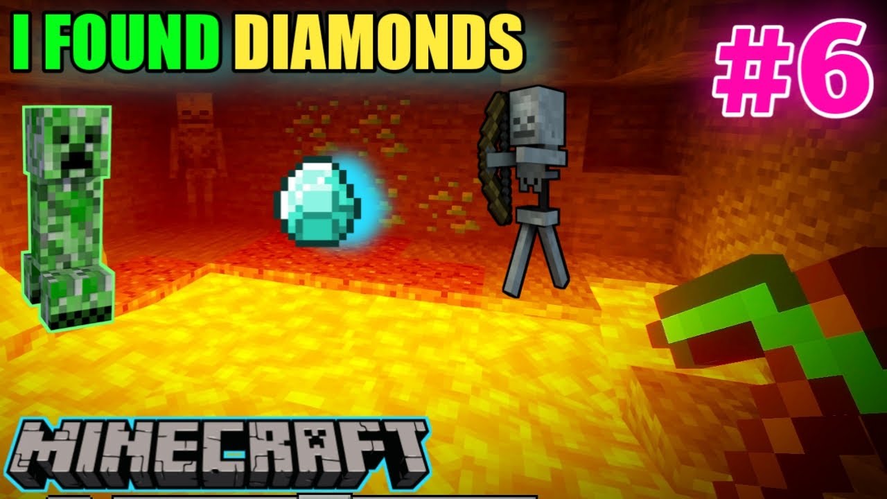 Minecraft :I Found Diamond In Lava Pool | Craft Gaming | Minecraft ...