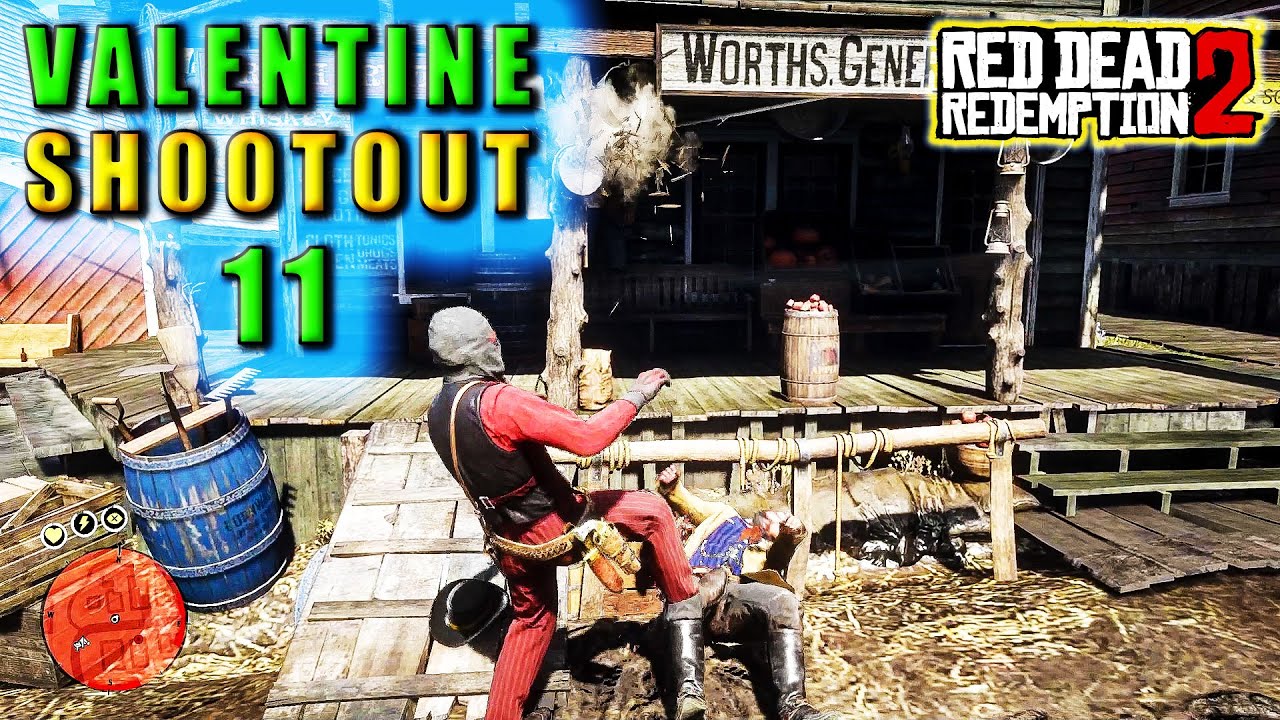 RDR2 - Valentine SHOOTOUT (Part 11) - YouTube