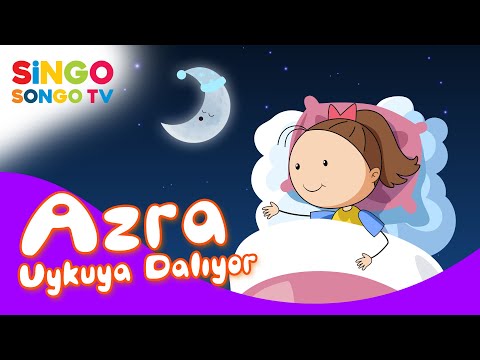 AZRA Uykuya Dalıyor 😴🛌 – SingoSongo TV I İsme Özel Çocuk Şarkıları 🎵