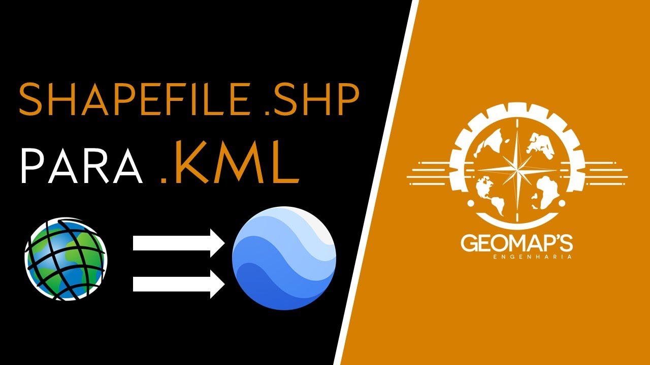 Como transformar SHAPEFILE em arquivo KML | Google Earth - YouTube