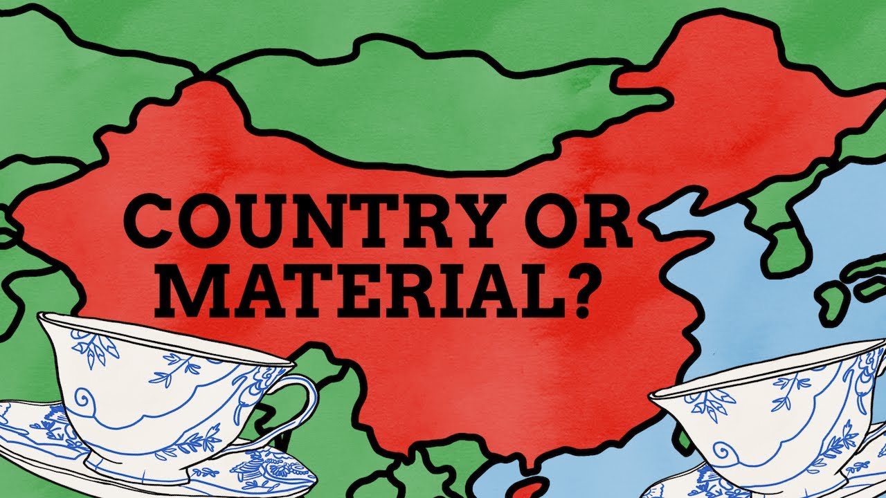 Why Is China The Name Of A Country & Material? - YouTube