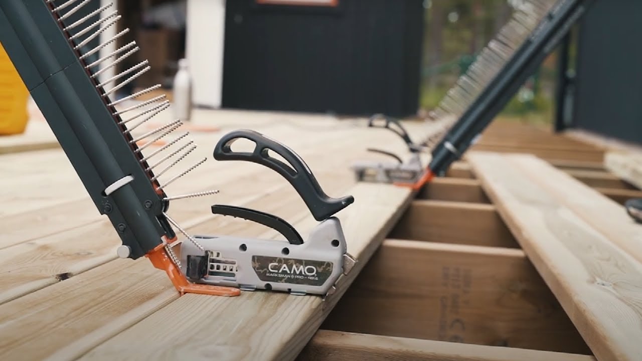 CAMO® DRIVE™ Stand-Up Deck Fastening Tool - YouTube