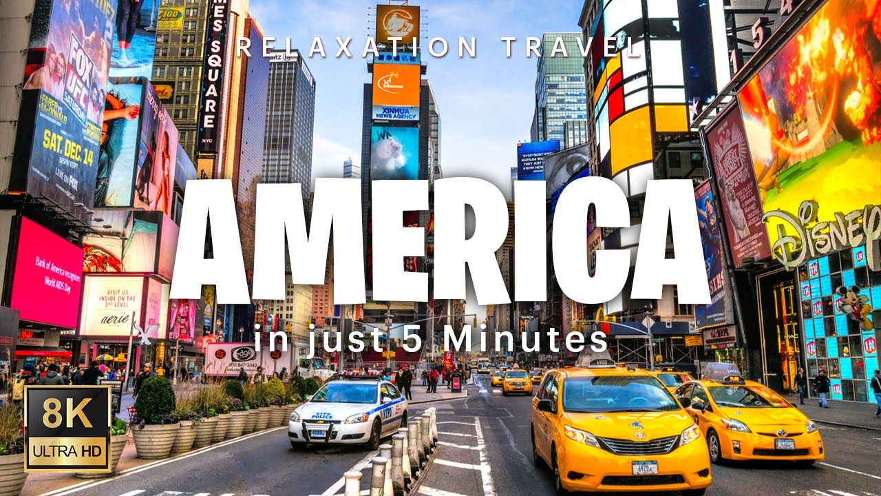 Explore United States of america in 4K Ultra Hd for relaxation ...