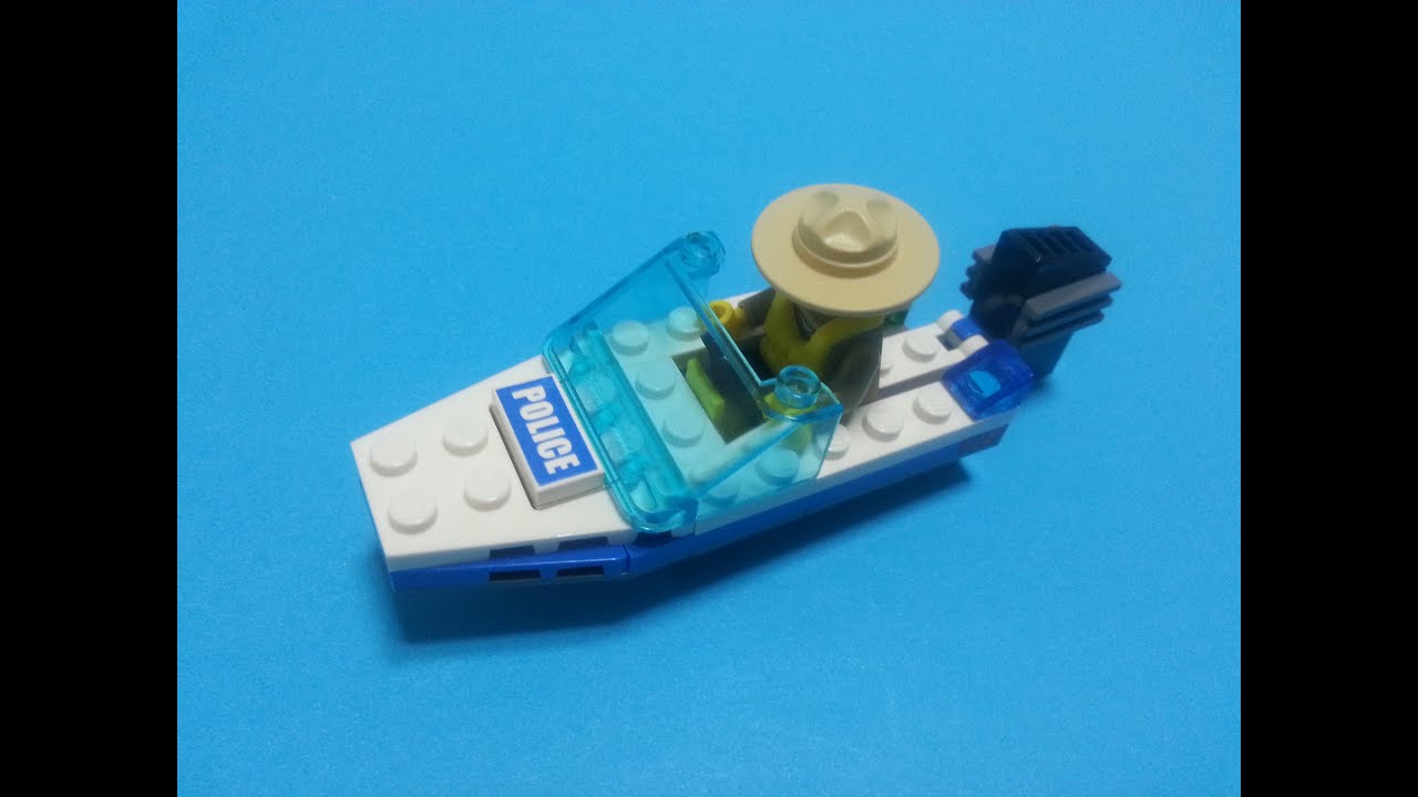 Lego City 30017 Police Boat Review - YouTube