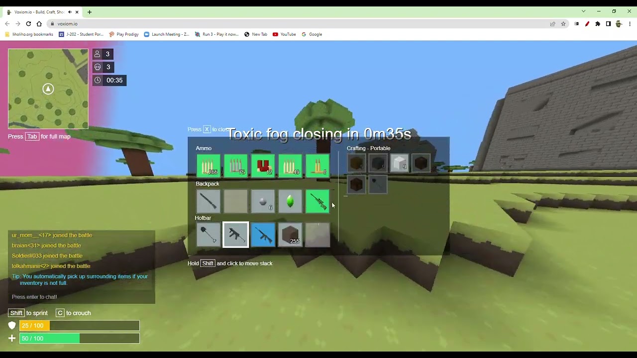 Voxiom.io battle royal ep 3 - YouTube