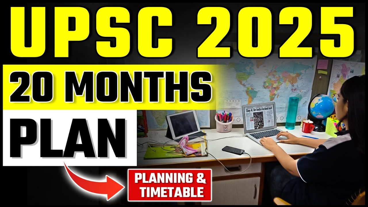 20-Month-Timetable & Planning for UPSC IAS 2025 | OnlyIAS - YouTube