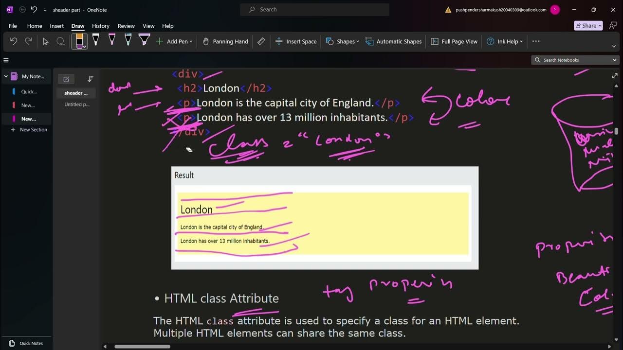 WEB DEVELOPMENT EP 6 DIV TAG CLASSES AND ATTRIBUTES - YouTube