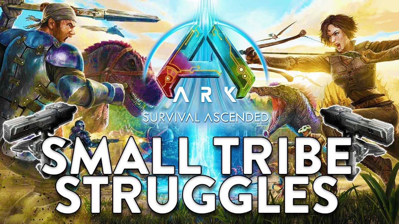 Small Tribes Struggles: Building up and Facing Raids in Ark Survival ...