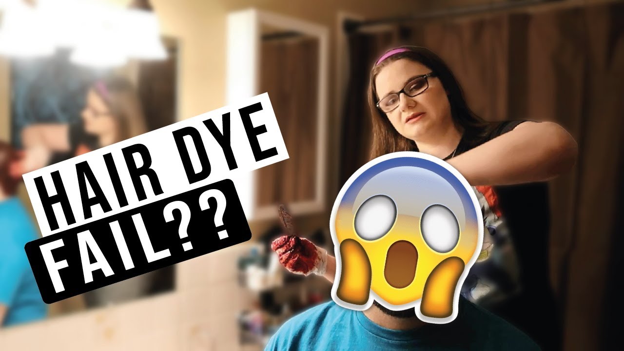 HAIR DYE FAIL??? | Dyeing My Hair At Home For The FIRST TIME! - YouTube