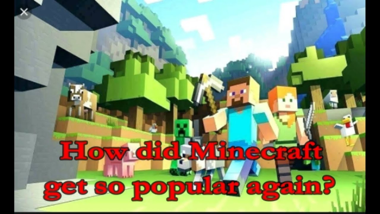 How did Minecraft get so popular again? - YouTube