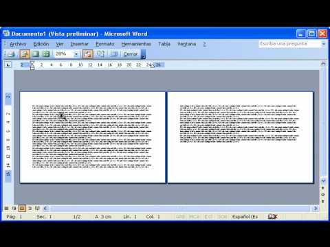 Word 2003. Tema 4. Imprimir y Configurar página - YouTube