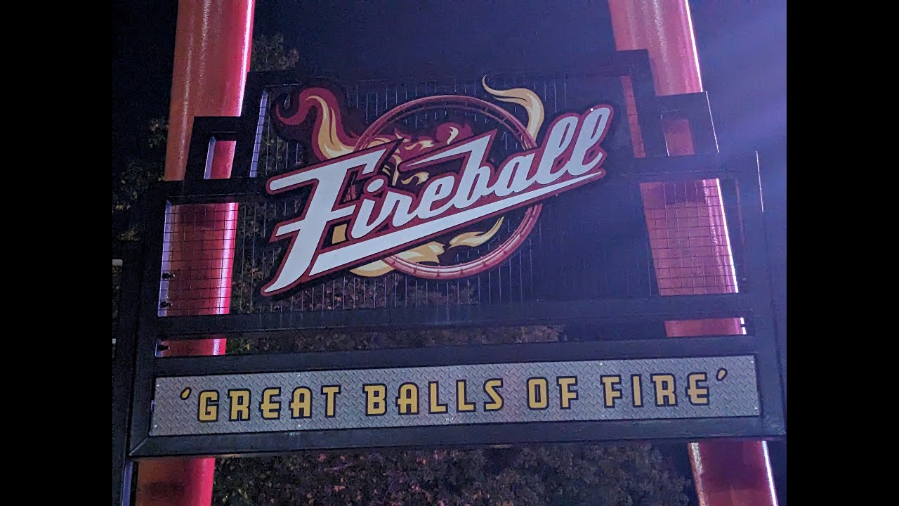 Six Flags St Louis Fireball - YouTube