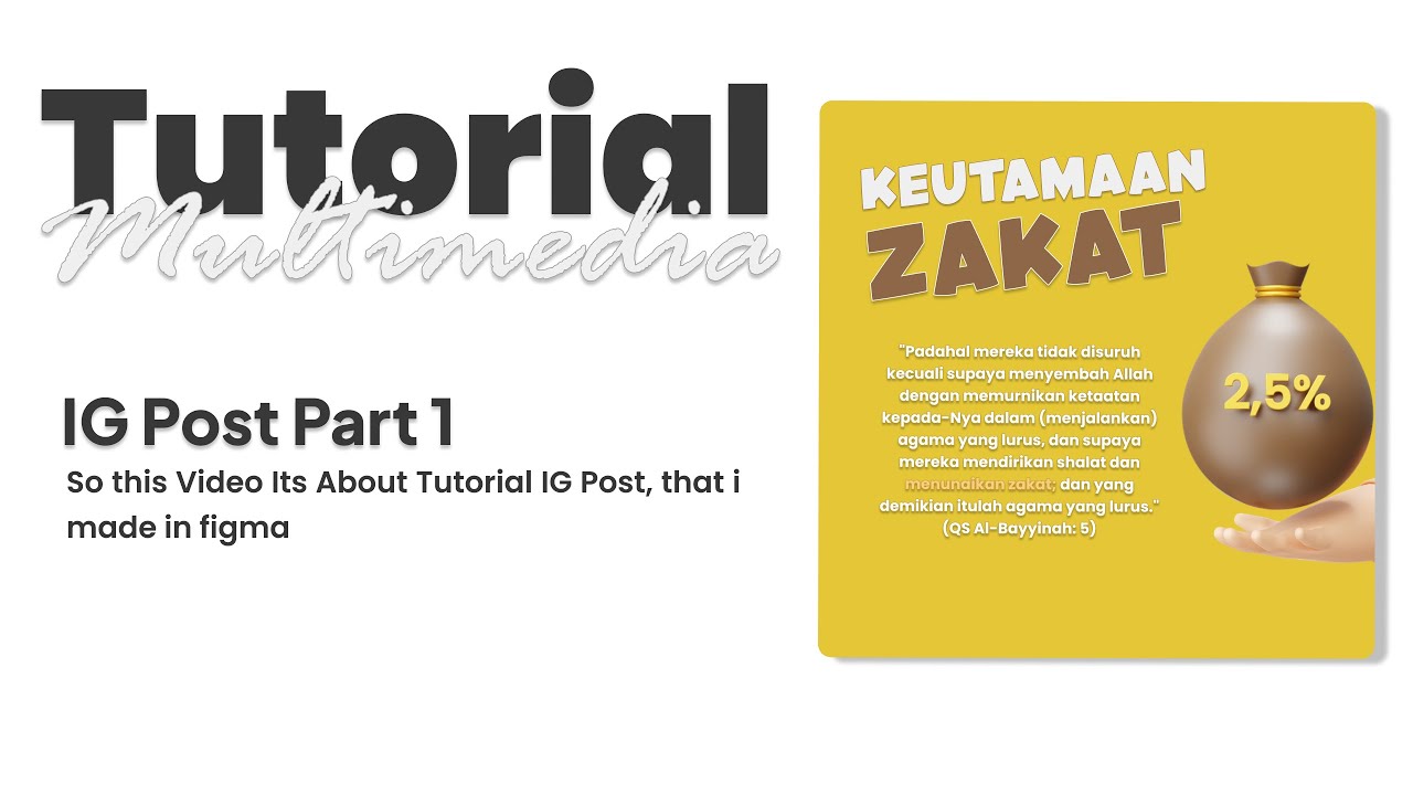 Tutorial | Instagram Post (Part 1) - YouTube