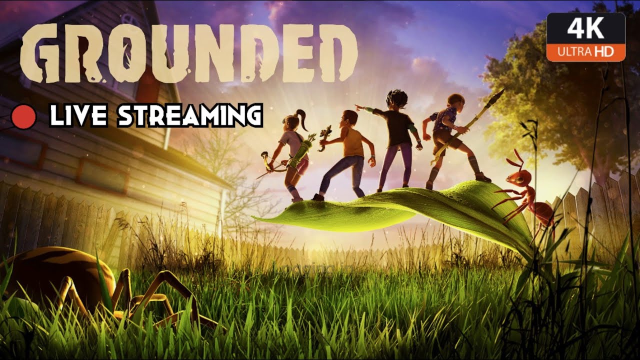 🔴 Grounded Online Coop Multiplayer With @Mey(ong) EN Indonesia % - YouTube