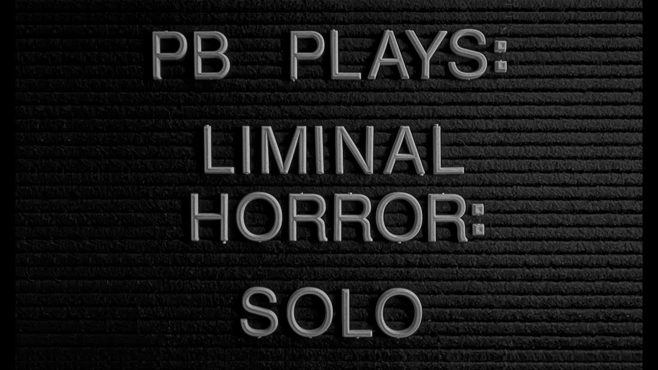 Liminal Horror RPG: Character Creation - YouTube
