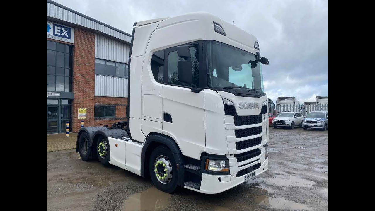 SCANIA S500 NEW GENERATION 6X2 TRACTOR UNIT 2017 - SN67 RXU - YouTube