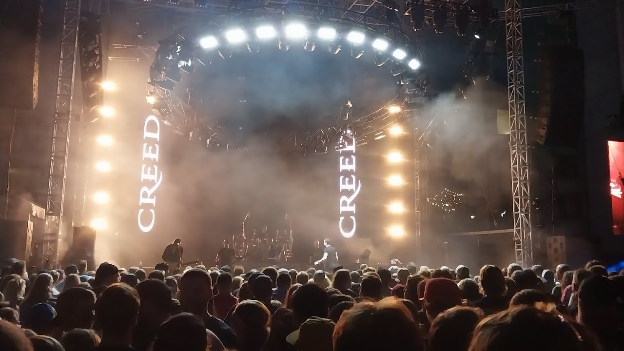 Creed Summer of '99 Tour Live Concert at The Stir Cove : Never Die ...