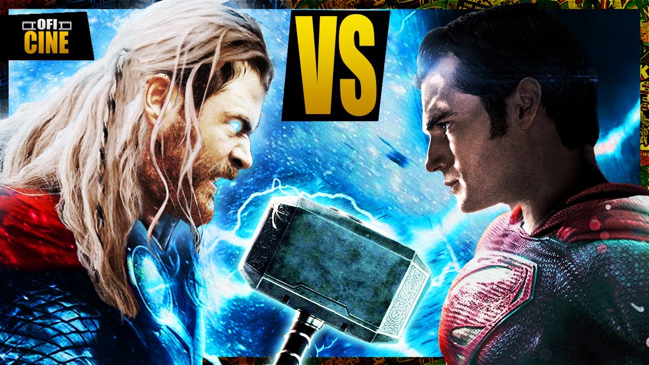 (THOR VS SUPER MAN) O VENCEDOR É OBVIO, MAS NÃO SERIA FACIL NÃO #thor # ...