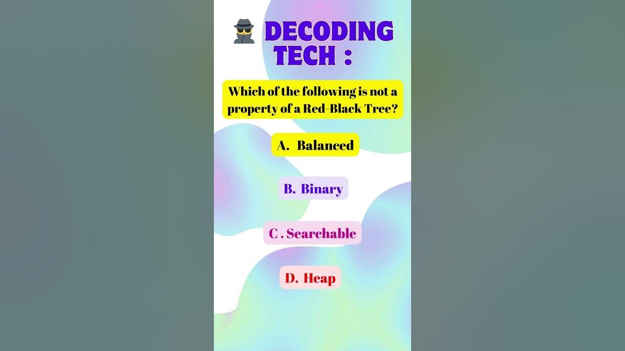 Decoding Tech : Red Black Tree Question Challenge #codechallenge #codingchallange ...
