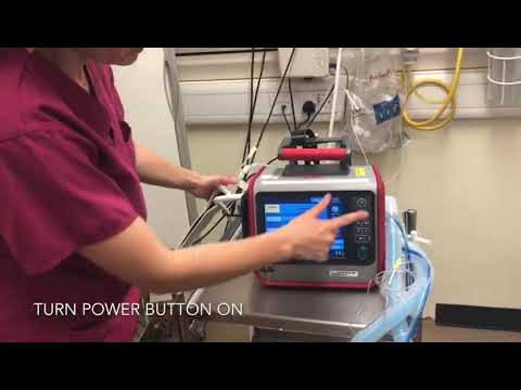 How to set up the Hamilton ventilator - YouTube