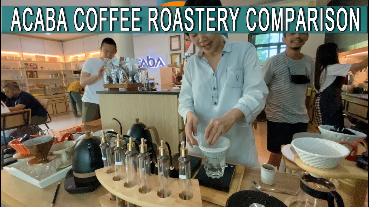 Acaba Coffee Roastery in Chiang Mai Coffee Shop Comparison - YouTube