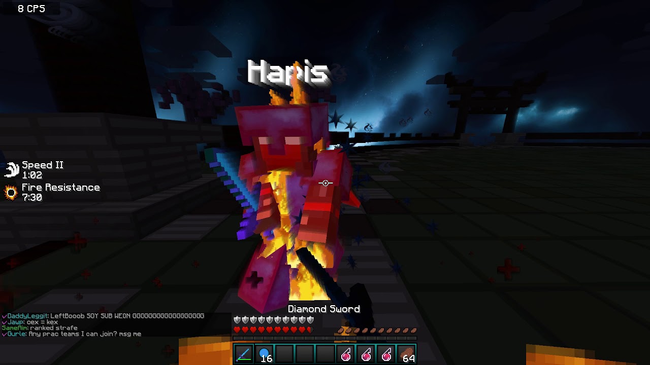 Hapis cheating on pvp land - YouTube