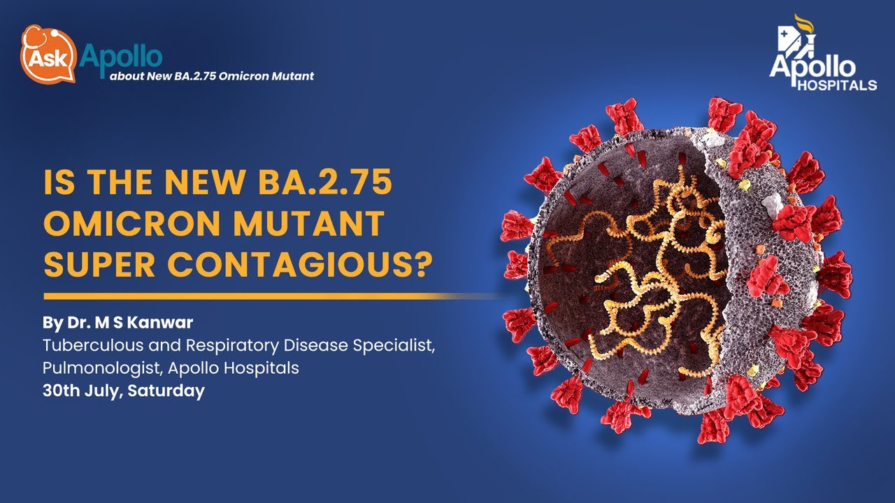 Is the New BA.2.75 Omicron Mutant Super Contagious? - YouTube