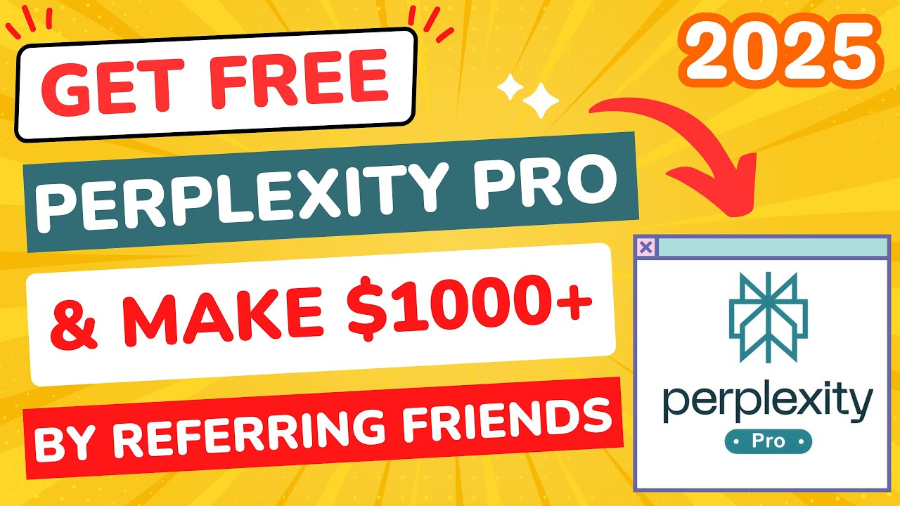 How to Get Perplexity Pro for Free & Make $1000 by Referring Friends ...