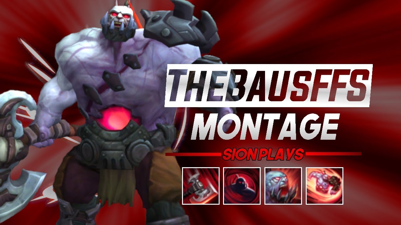 Thebausffs "Challenger Sion Main" Montage | League of Legends - YouTube