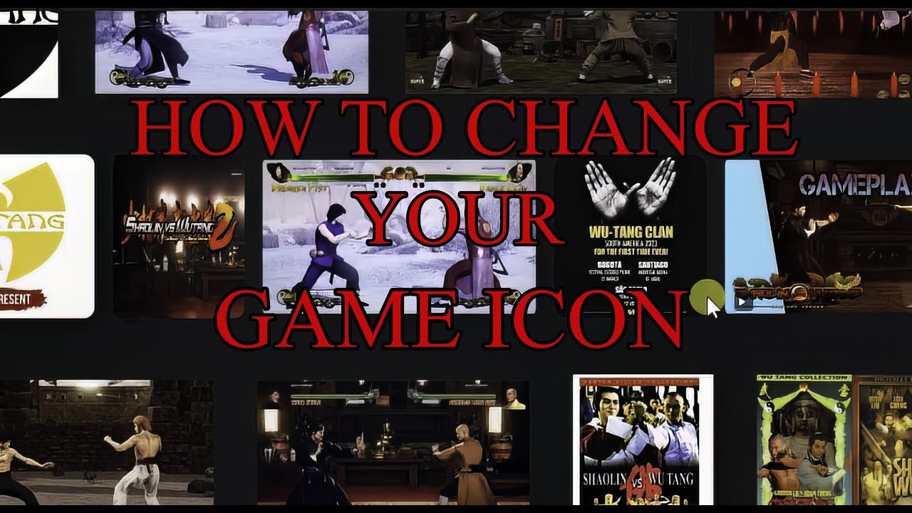 WINDOWS 11 HOW TO CHANGE A GAME ICON - YouTube