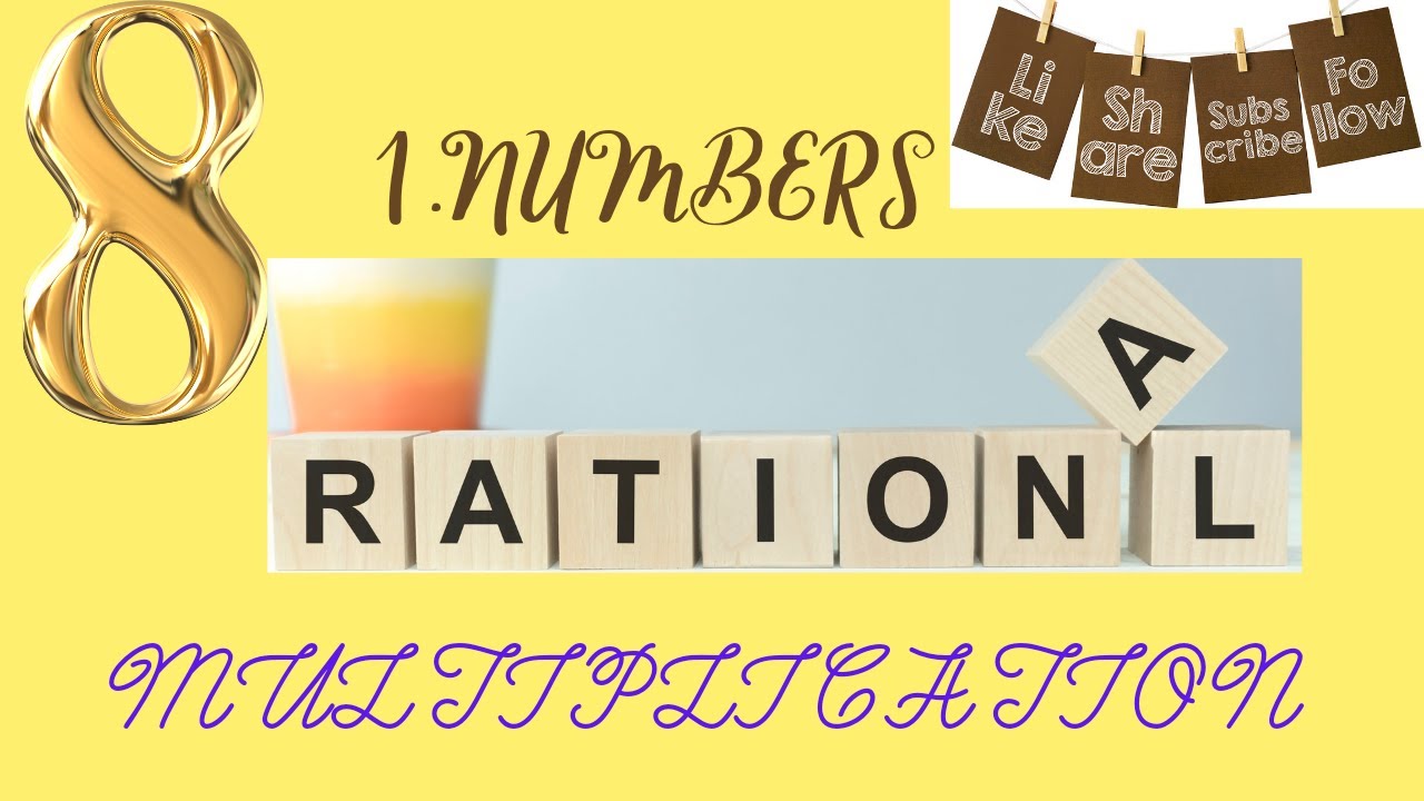 TN 8th MATHS|1NUMBERS|Basic Arithmetic Operations on Rational Numbers ...