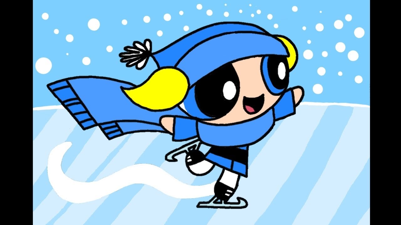 PPG Drawings: Bubbles Ice Skates! - YouTube