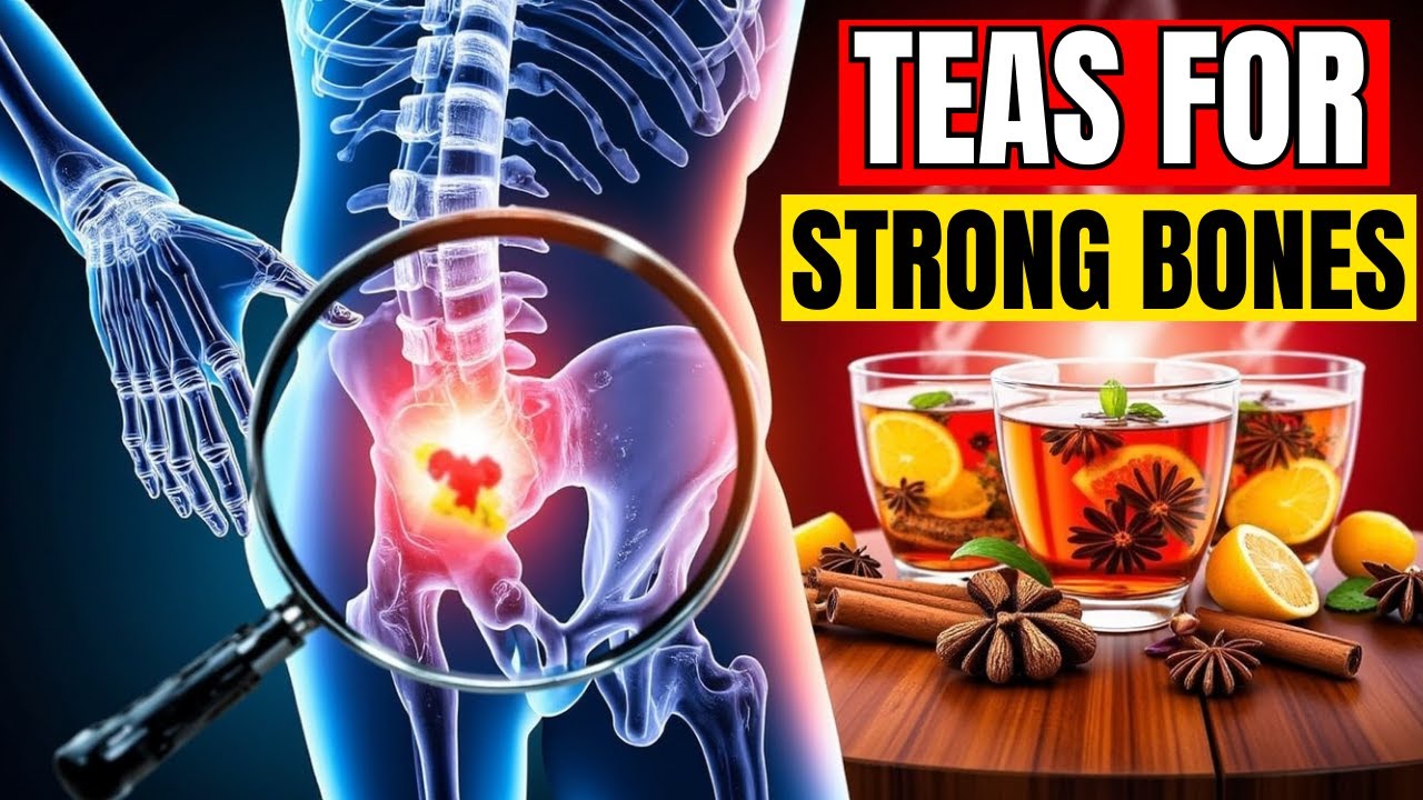 6 Powerful Teas to Strengthen Bones and Prevent Osteoporosis - YouTube