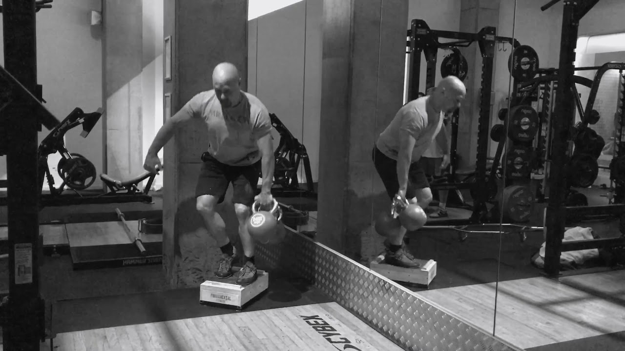 Ipsilateral Exercise .Kettlebell Suitcase Squats. How to get stronger ...