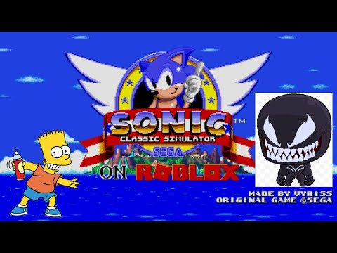 Bart Simpson Gaming: Classic Sonic Simulator - YouTube