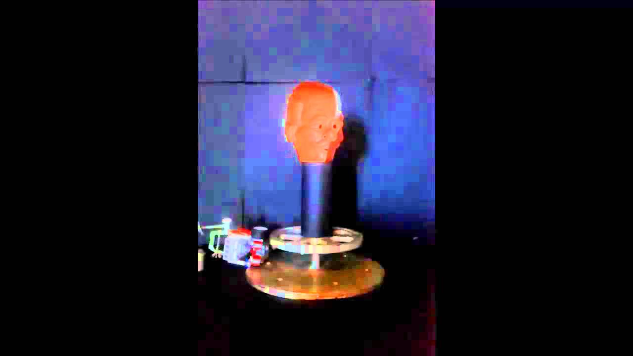 The rotating mask illusion - YouTube