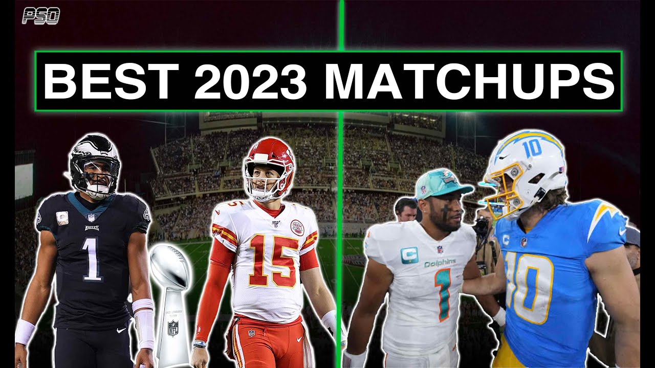 2023 NFL Schedule Release 5 Most EXCITING NFL Games | The Countdown ...