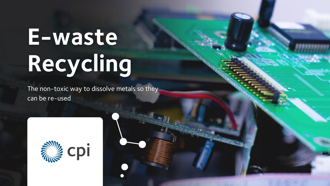 Electronic waste recycling: the non-toxic way to dissolve metals so ...