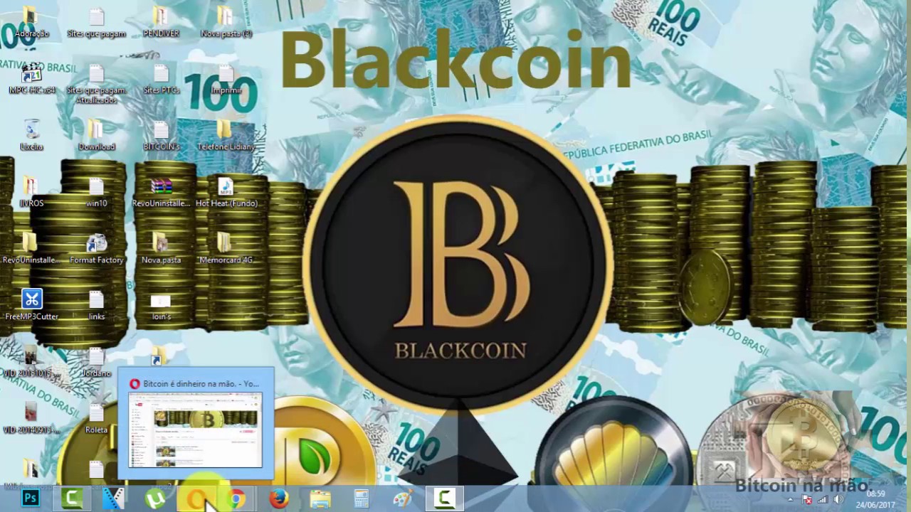 Faucet Blackcoin pagando até 100000 satoshi a cada 15min. - YouTube