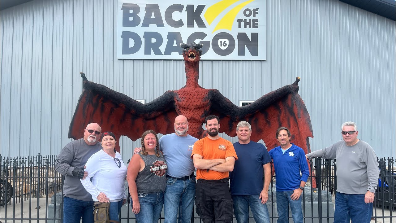 Back of the dragon trip - YouTube