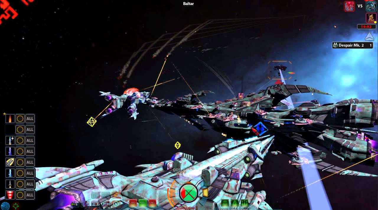 Leviathan Battle (Sword of the stars 2) - YouTube