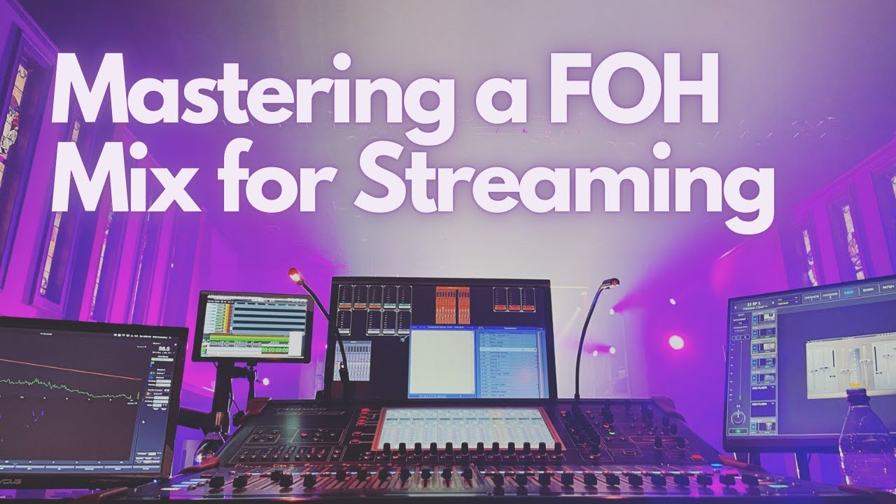 Re-Mastering a Live FOH Mix - YouTube