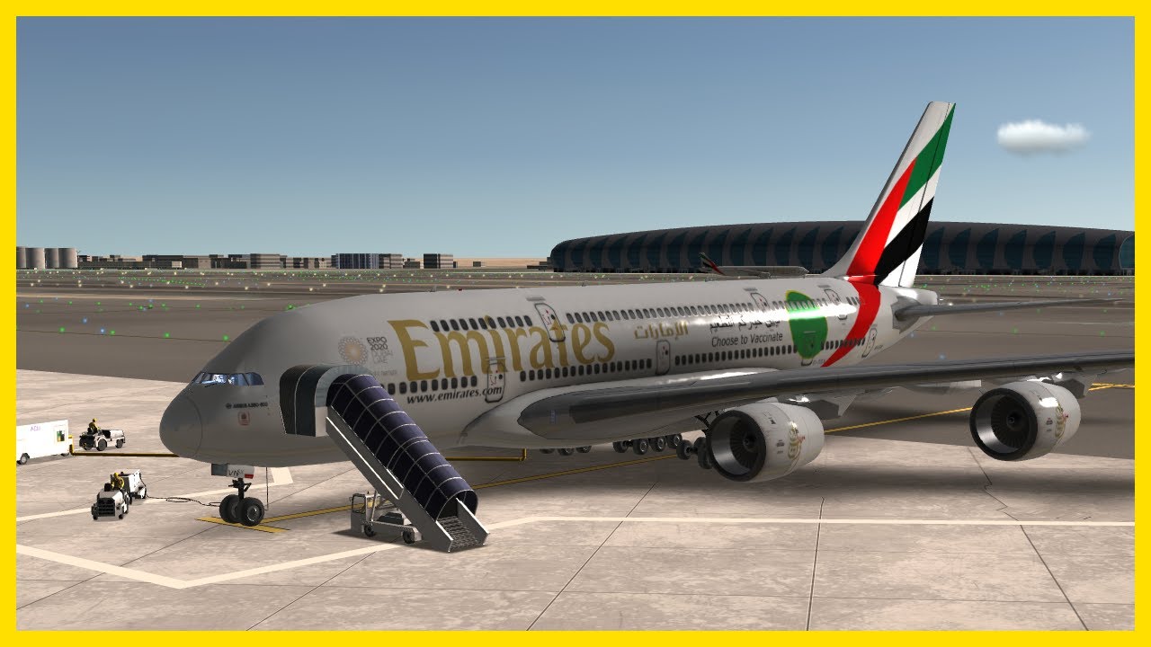 [RFS Real Flight Simulator#853Part1]Emirates A380|Los Angeles-Dubai ...