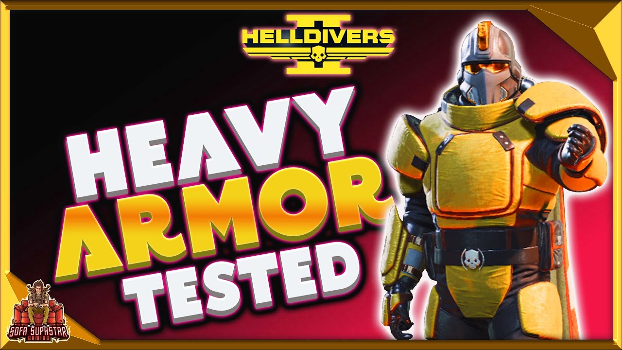 Helldivers 2 How Good Is Heavy Armor Since The Update - Testing Heavy ...