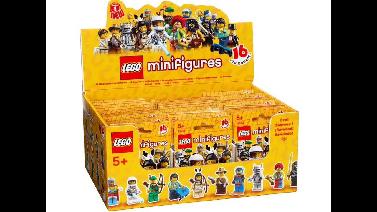 Lego CMF Series 1 8683 Collectable Minifigures and Price Guide - YouTube