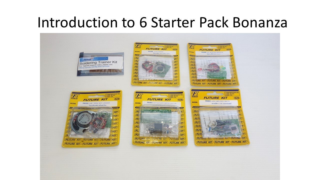 6 Starter Pack Introduction - YouTube
