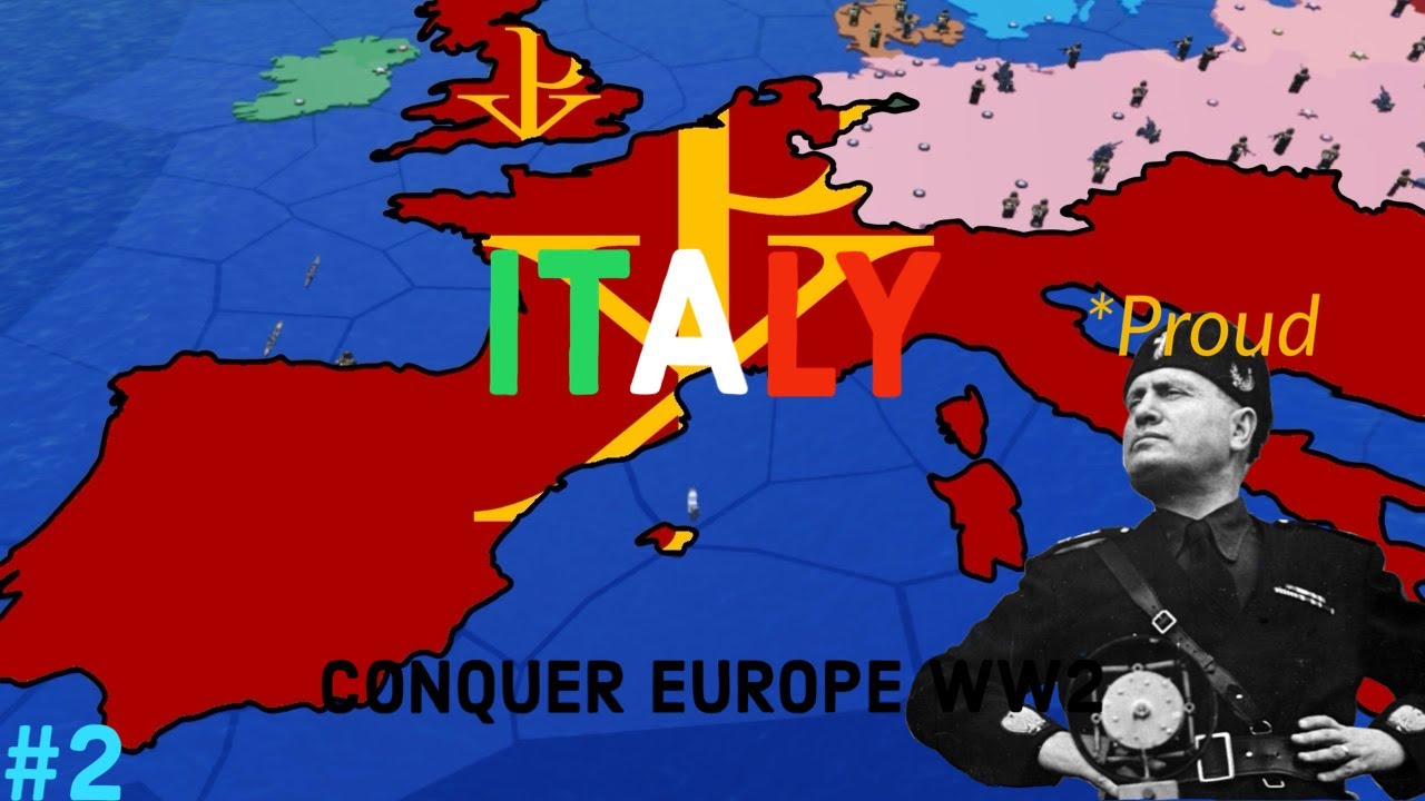 I Reformed Western Roman empire | Roblox Conquer Europe WW2 - YouTube