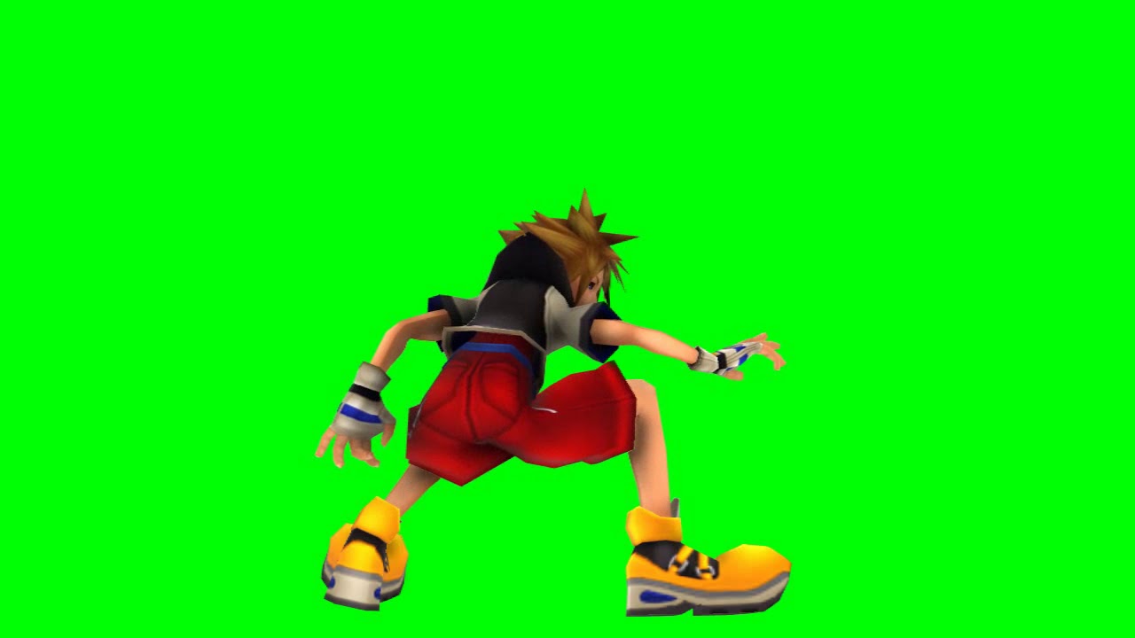 animations mega pack of Sora kingdom hearts chroma - YouTube